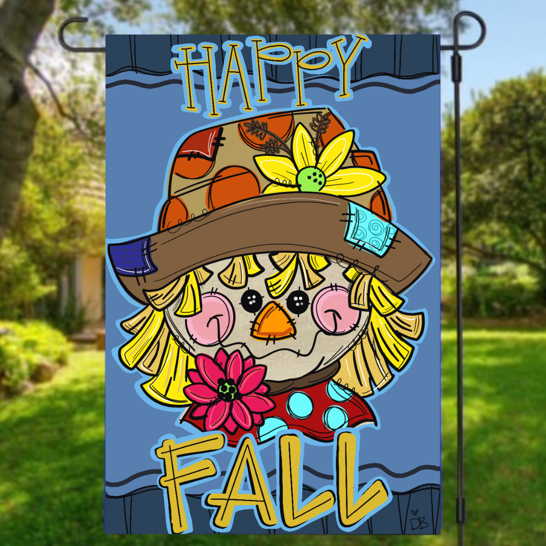 Garden Flag - Scarecrow flag – DoorBadges